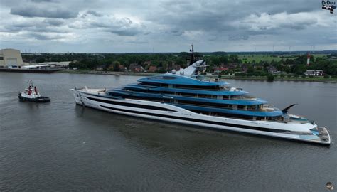 Deep Blue Yacht • Richard Liu 450m Superyacht