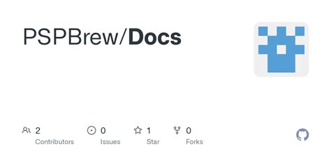 Github Pspbrew Docs