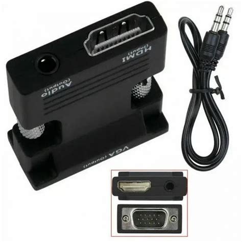 Купить Конвертер Hdmi to VGA с Аудио выходом ( ХДМИ в ВГА + audio ) bb ...