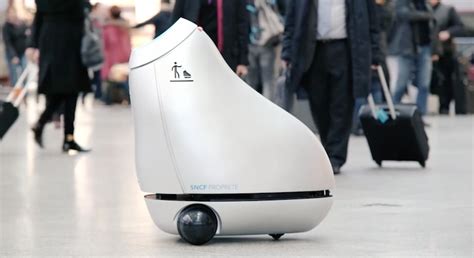 Baryl Juste Le Nouveau Robot Poubelle De La Sncf