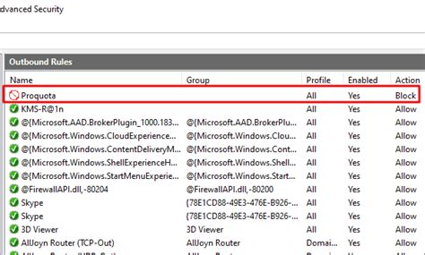 how to block a program from accessing the internet in windows 10
