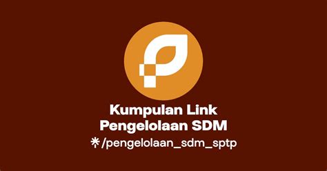 Kumpulan Link Pengelolaan Sdm Linktree