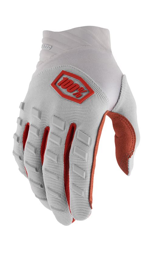 100 Airmatic Gloves Silver Large 10000 00042
