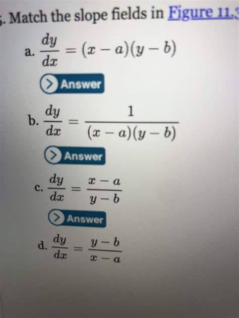 Calculus 2 Differential Equations And Slope Fields Rhomeworkhelp