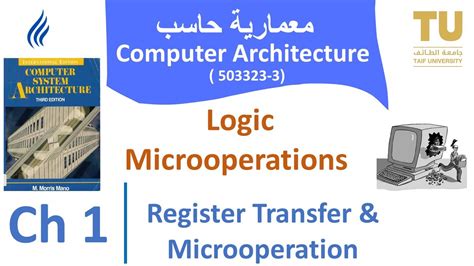 Computer Architecture Chapter 1 Register Transfer And Microoperation