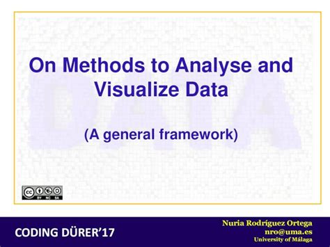 Pdf On Methods To Analyse And Visualize Data Pdfslide