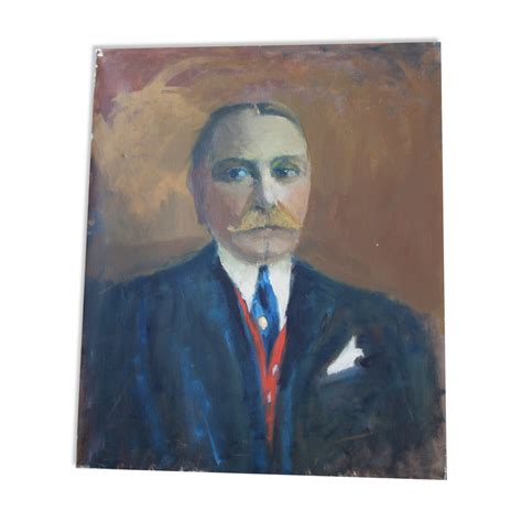 Tableau Portrait Homme Selency