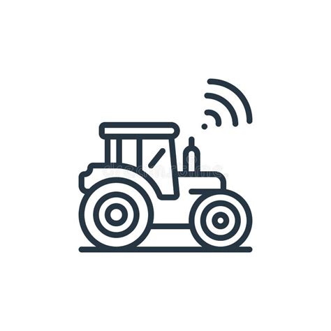 Smart Farming Icon Vector From Internet Of Things Concept Thin Line Illustration Of Smart