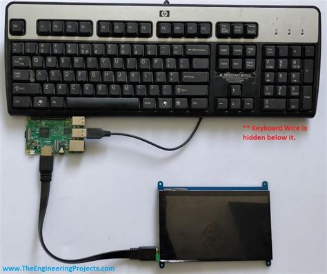 How To Setup 7 Inch HDMI LCD With Raspberry Pi 3 The Engineering Projects