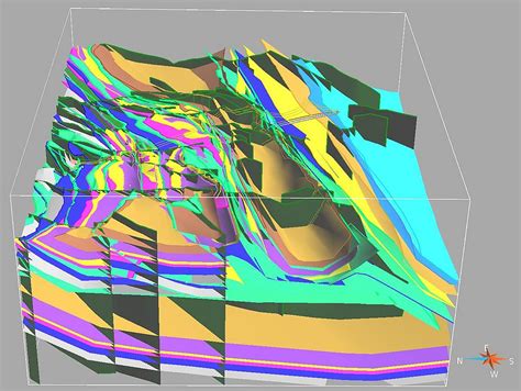 Geological 3d Models Department Of Environmental Sciences