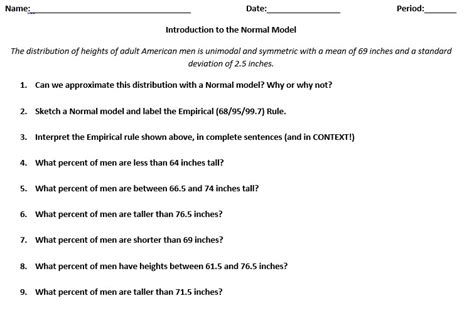 EHHS AP Stat Wednesday HW Weekend HW
