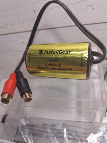 Installgear Ground Loop Noise Isolator Amplifier Noise Filter For Car Pricetronic