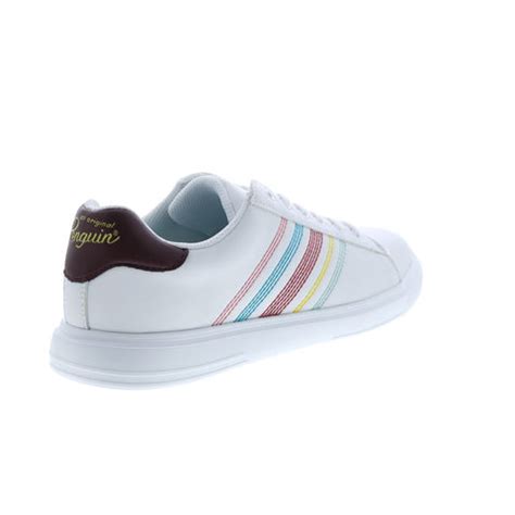 Original Penguin Bryant Band Stripe Pgs22006 Mens White Lifestyle Snea