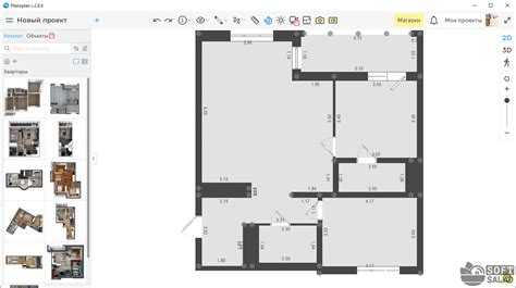 Planoplan Планоплан — скачать программу для разработки дизайна интерьеров