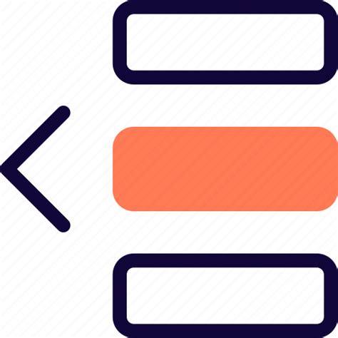 Move Object Left Alignment Paragraph Pointer Icon Download On