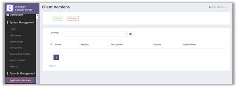 6 1 Manage Console Application Akkadian Console Server 3 2 0