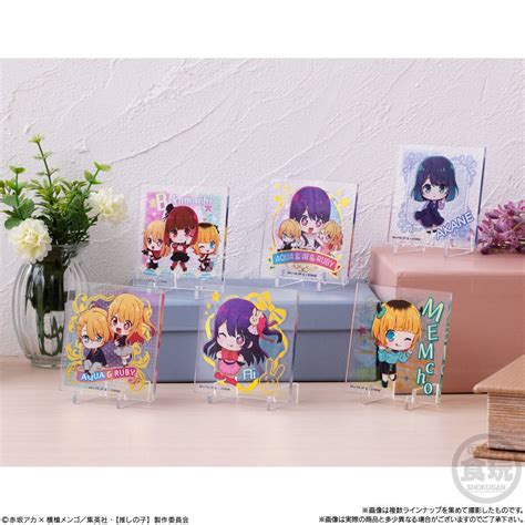 Shokugan Oshi No Ko Chibi Characryl Pack Box Candy Toy Nin Nin Game Com