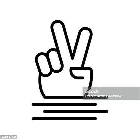 손 아이콘 벡터 기호와 기호 손 로고 개념 흰색 배경에 고립 개념에 대한 스톡 벡터 아트 및 기타 이미지 개념 건설 산업 고체 Istock