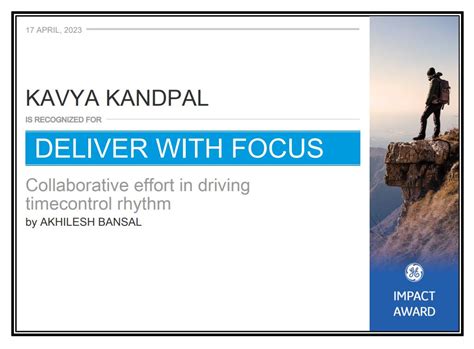 Kavya Kandpal On Linkedin Taking A Short Moment To Reflect The Appreciation During My Initial 6