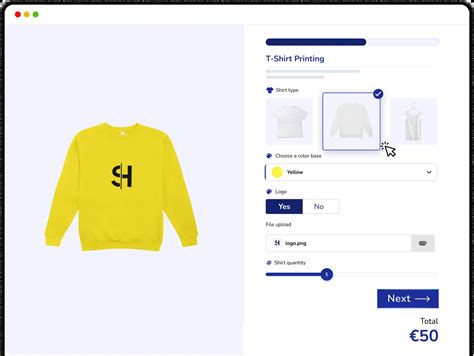 Product Configurator Stylish Cost Calculator