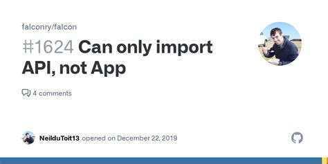 can only import api not app · issue 1624 · falconry falcon · github