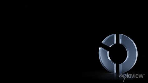 3d Rendering Frosted Glass Symbol Of Pie Chart Isolated With • Wall Stickers Polycarbonate