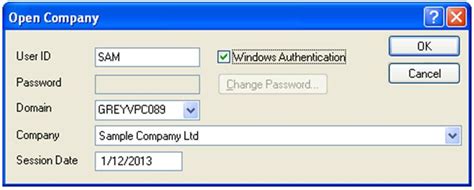 Login To Sage Erp Via Windows Authentication Sage Erp Tips Tricks And Components