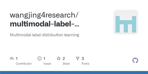 Github Wangjing4researchmultimodal Label Distribution Learning