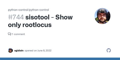 Sisotool Show Only Rootlocus · Issue 744 · Python Controlpython
