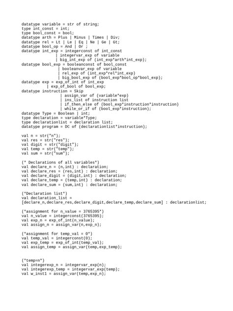Sec1proj1team6step1 Sml Pdf Data Type Integer Computer Science