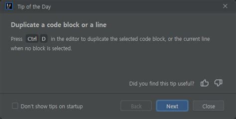 Tip Of The Day Intellij Duplicate A Code Block Or A Line