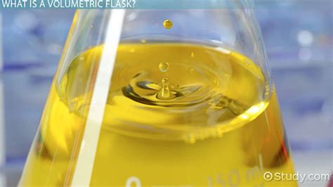 Volumetric Flask Overview Uses And Function Lesson
