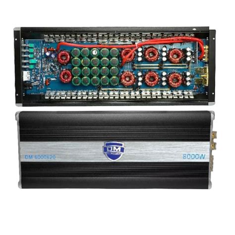 Classd เพาเวอร์แอมป์ขับซับ 1ch Mono Block 1ohm กำลังขับ 8000วัตต์watts