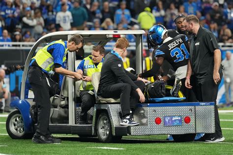 Detroit Lions Khalil Dorsey Suffers Gnarly Injury Taken To Hospital