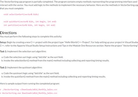 Solved OverviewFor This Assignment You Ll Use Information Chegg