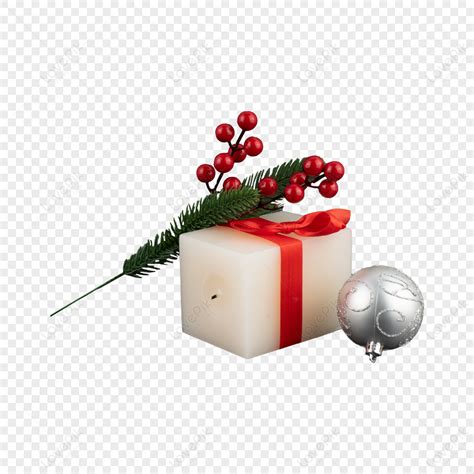 광장 촛불 리본 레드 베리 소나무 바늘 구체말뚝화려한 Png 일러스트 무료 다운로드 Lovepik