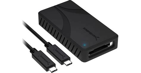 Sabrent USB CFexpress Type B Card Reader CRU XB B H Photo Video