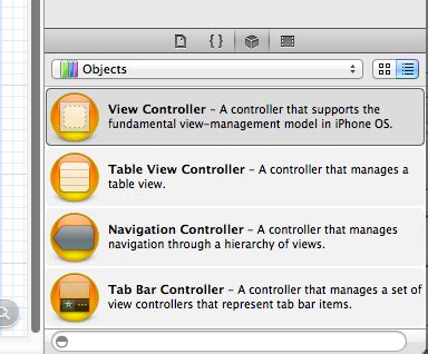 Ios I Have Few Controller Options In XCode Interface Builder Stack