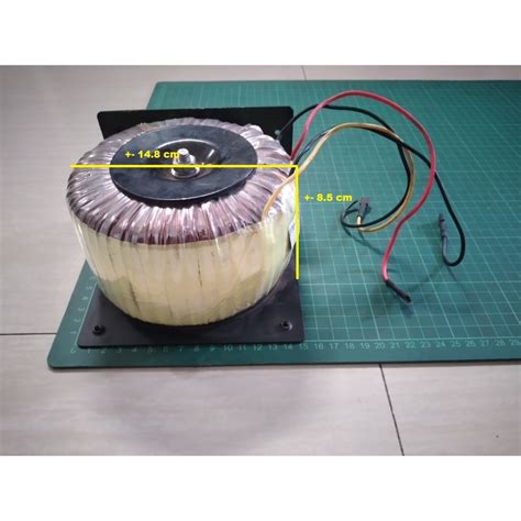 Jual Trafo Isolasi 1kva 1000va Toroidal Isolation Transformer Trafo Induksi Shopee Indonesia