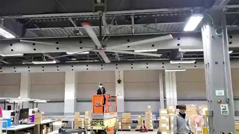 Rtfan Pmsm Direct Drive Motor Big Industrial Hvls Ceiling Fan Buy Big Fan Hvls Fan Pmsm Motor