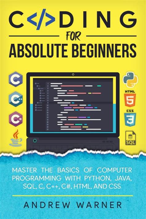 Coding For Absolute Beginners Master The Basics Of Computer Lazada