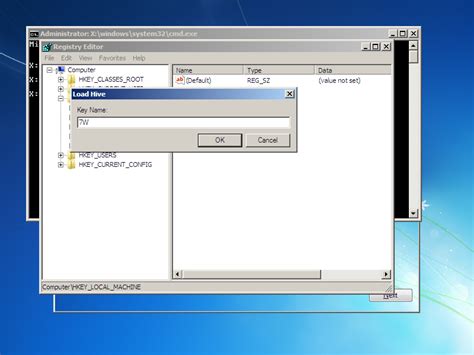 windows 7 cannot access administrator user on pc super user