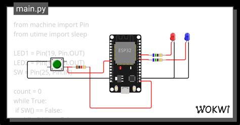 ข้อสอบครั้งที่ 1 ชุดที่ 1 Wokwi Esp32 Stm32 Arduino Simulator