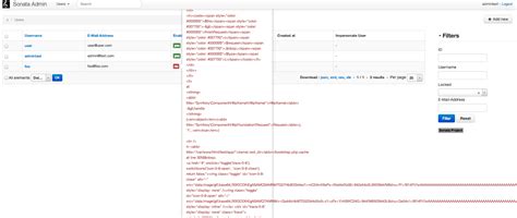 Symfony Symfony2 Fos Userbundle Sonata Adminuserbundle Error When