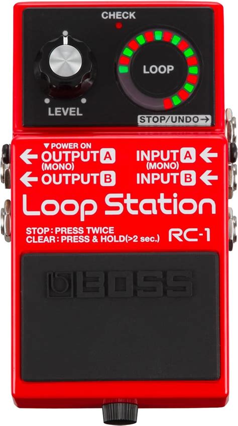 Boss Rc 1 Loop Station Pedal Industry Standard Simple Looper For