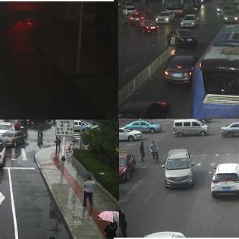 Some Example Images In Our Urban Traffic Surveillance Video Dataset Utsd Download Scientific
