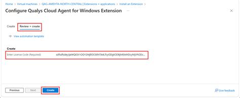 Deploy Qualys Cloud Agent For Single Azure Vm