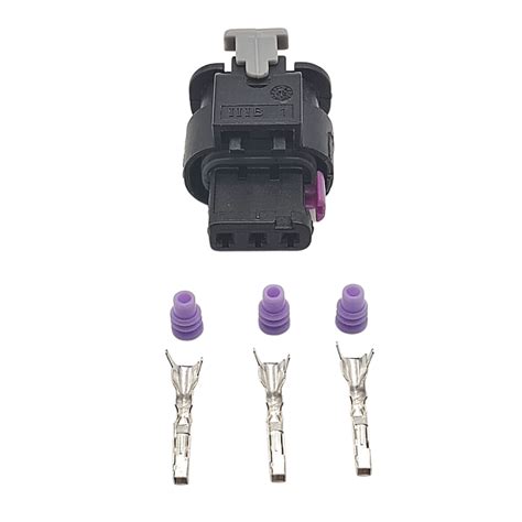 4f0973703 3 Pin Pdc Parking Sensor Connector Plug Repair Vw Audi Seat