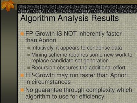 Ppt The Fp Growthapriori Debate Powerpoint Presentation Free Download Id159698
