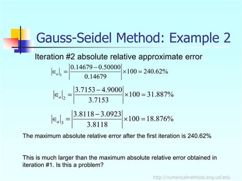 Gauss Seidal Methodppt